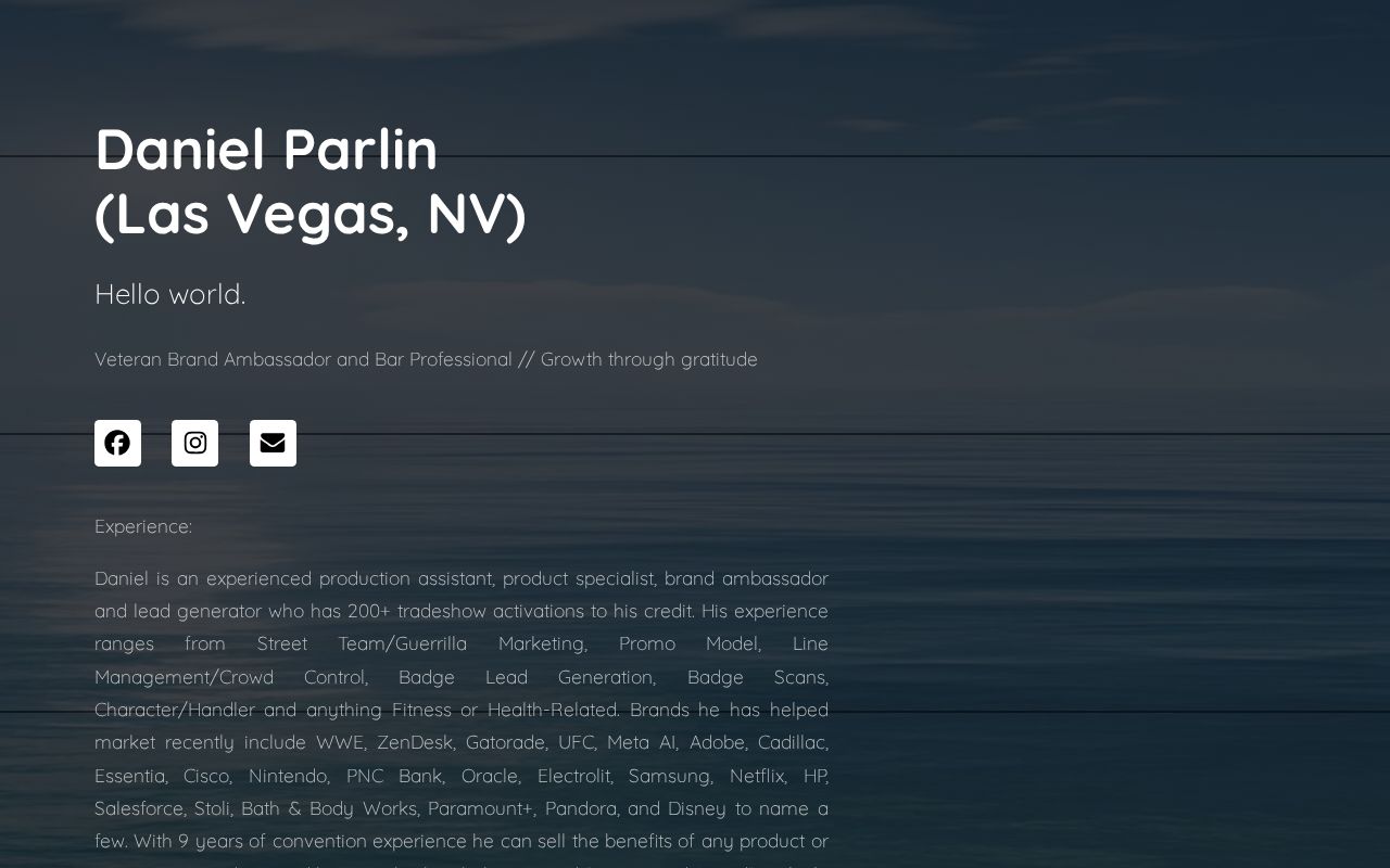 Daniel Parlin Las Vegas